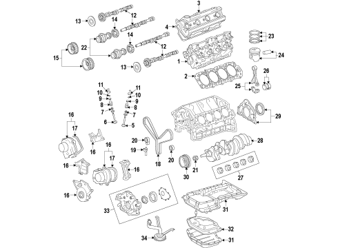 04112-0F050 - OEM Toyota Gasket Kit, Engine Valve Grind